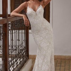 Dresses | Vintage Baroque Lace Bride Wedding Dress | Poshmark